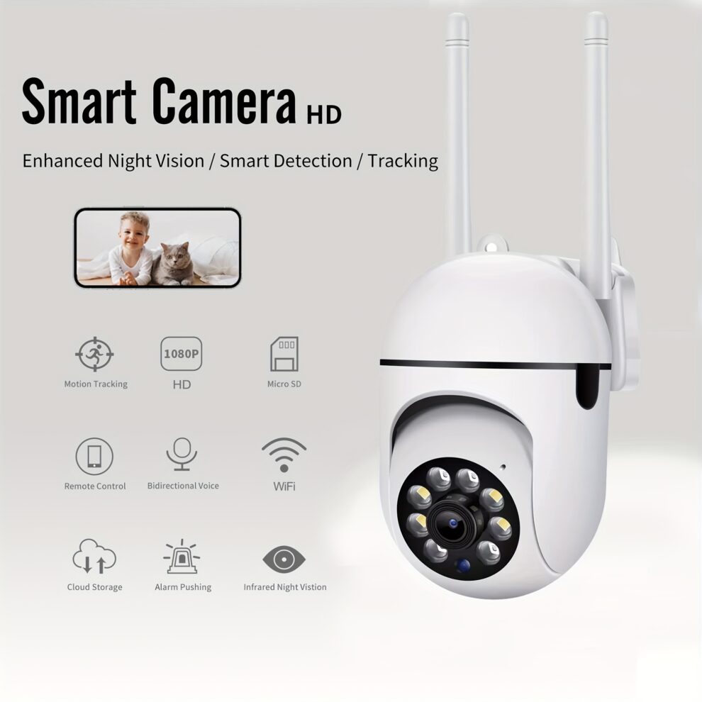 Ai Wireless Hd Security Camera With Motion Indooroutdoor Use - Free ...