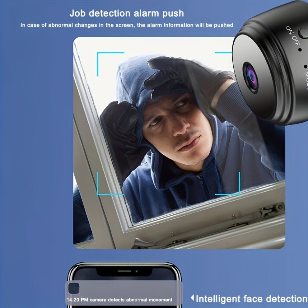 Hd Wireless Security Camera With Mobile Remote Viewing Monitoring ...