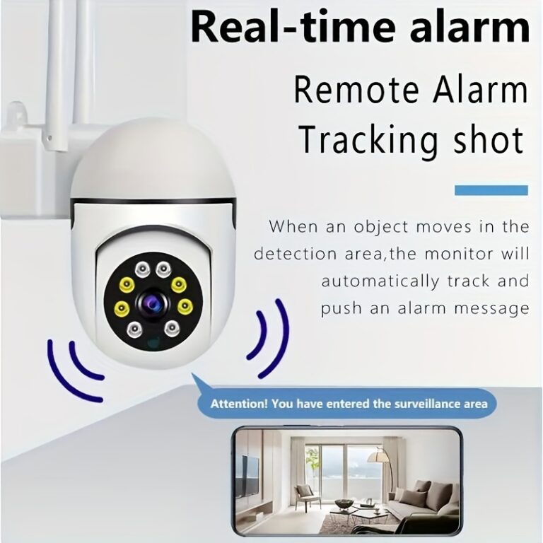5g Wifi Security Camera With 355 View Intercom Night Vision Remote ...