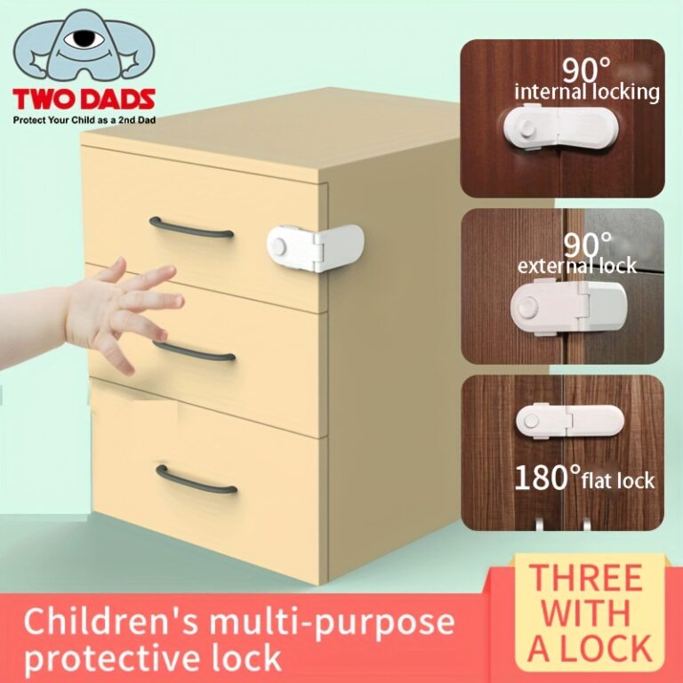2piece Baby Proof Safety Locks For Drawers Cupboards Fridge Protection ...