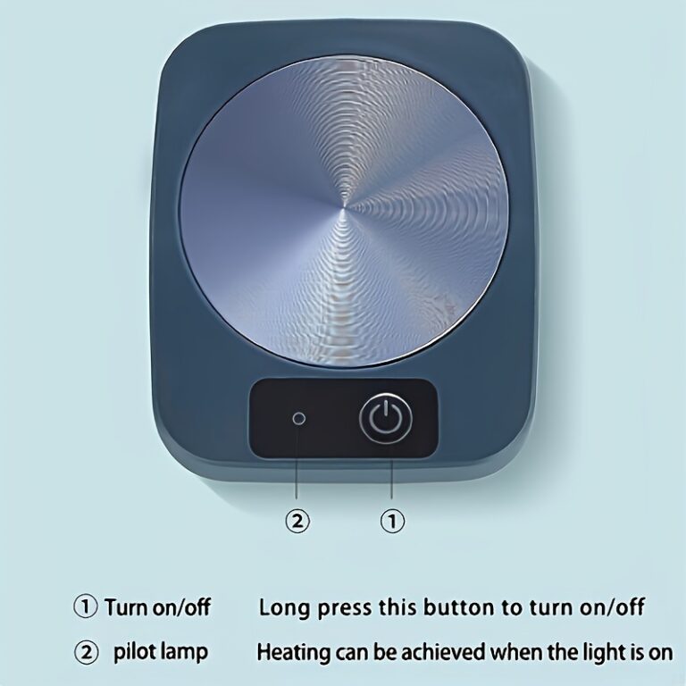 Touch Thermostatic Heating Coaster For Home Office Coffeemilk Warmer ...