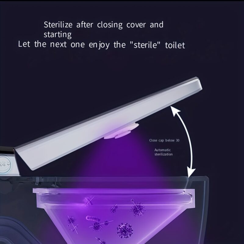 Uv Germicidal Toilet Deodorizer Lamp With Led And Incense Purifier ...