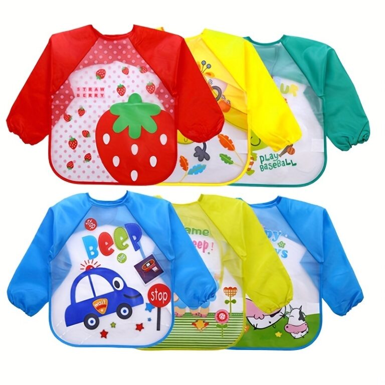 Reversible Waterproof Smock Apron Baby Bib Ideal Festive Gift - Free ...
