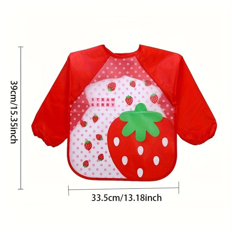 Reversible Waterproof Smock Apron Baby Bib Ideal Festive Gift - Free ...