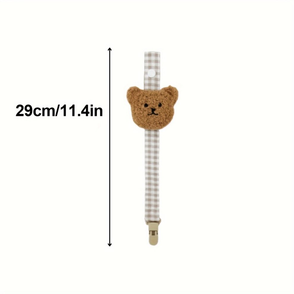 Cute Bear Cartoon Pacifier Strap Holder Holiday Gift For Babies - Free ...