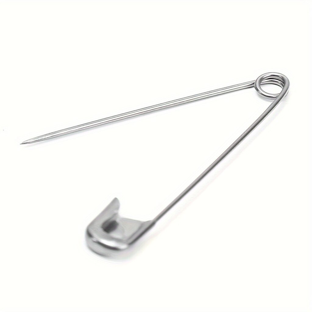 Multipack Metallic Silver Safety Pins Assorted Sizes Diy Sewing ...