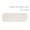 5pack Reusable Microfiber Cloth Diaper Inserts Ideal Holiday Gift ...