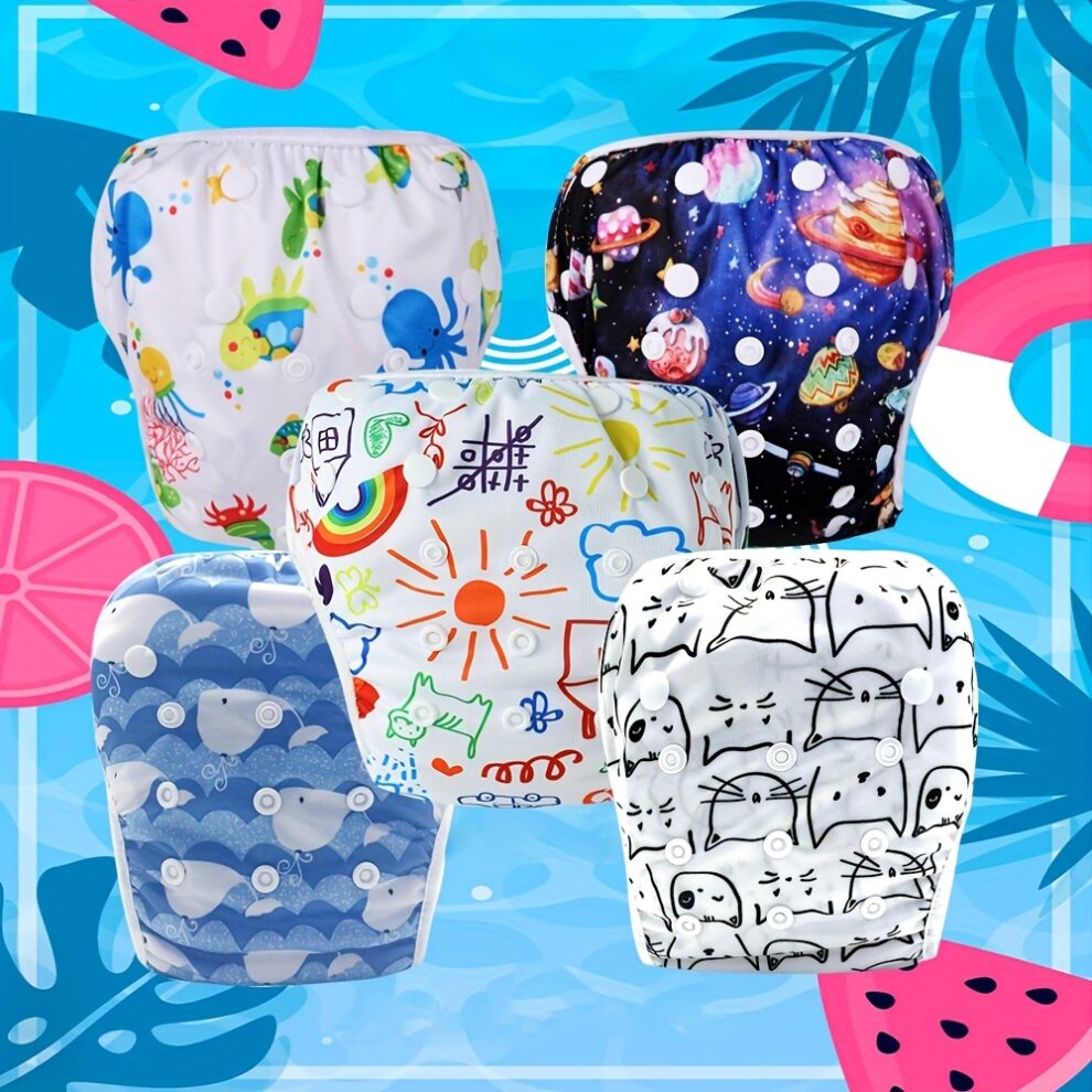Adjustable Reusable Baby Boy Swim Diaper Ideal Shower Gift - Free ...