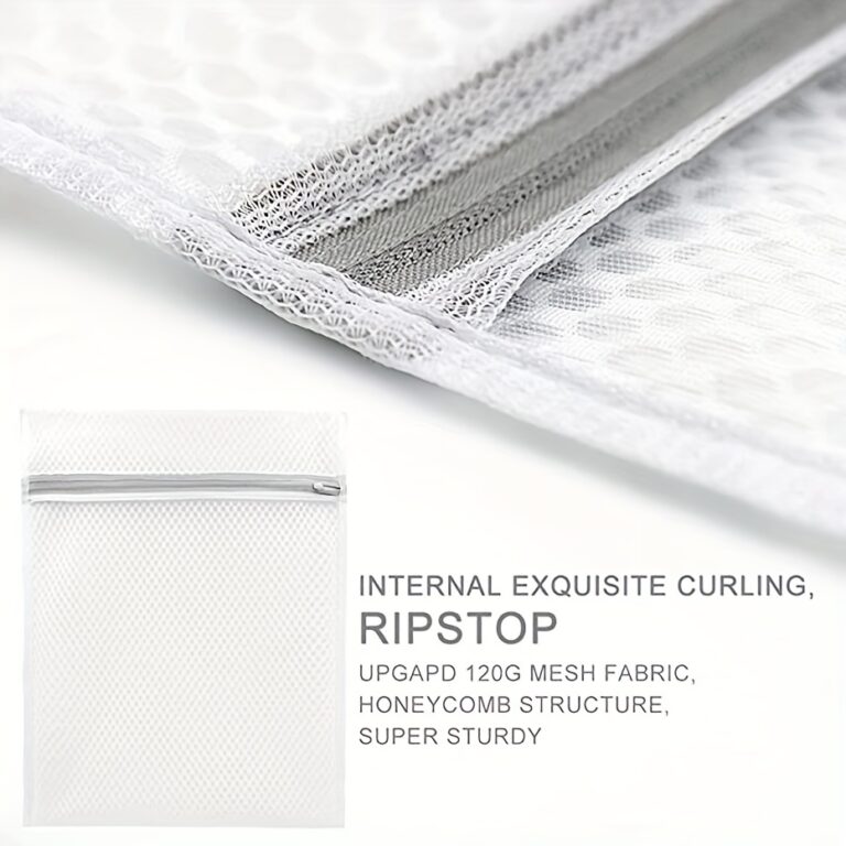 Portable Mesh Laundry Bag Versatile Clothing Storage Minimalist Washing ...