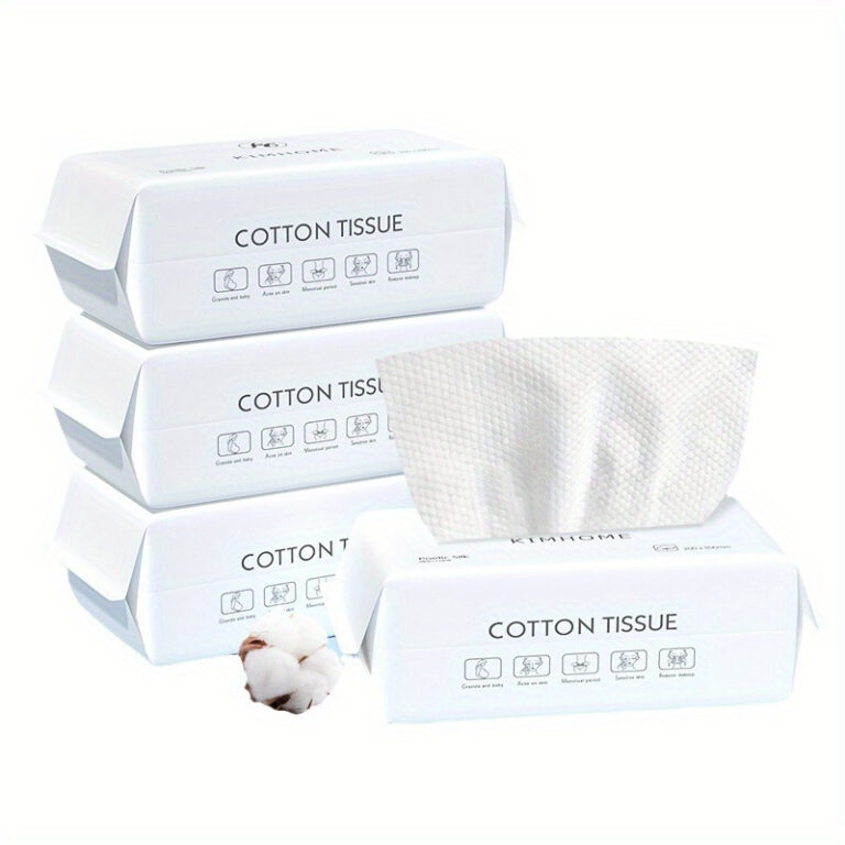 Gentle Cotton Facial Towelettes Makeup Remover Skincare Cleansing Wipes ...