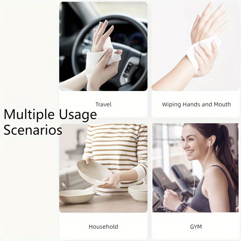 80pcs Personal Care Xylitol Wet Wipes For Hand Mouth Hygiene - Free ...