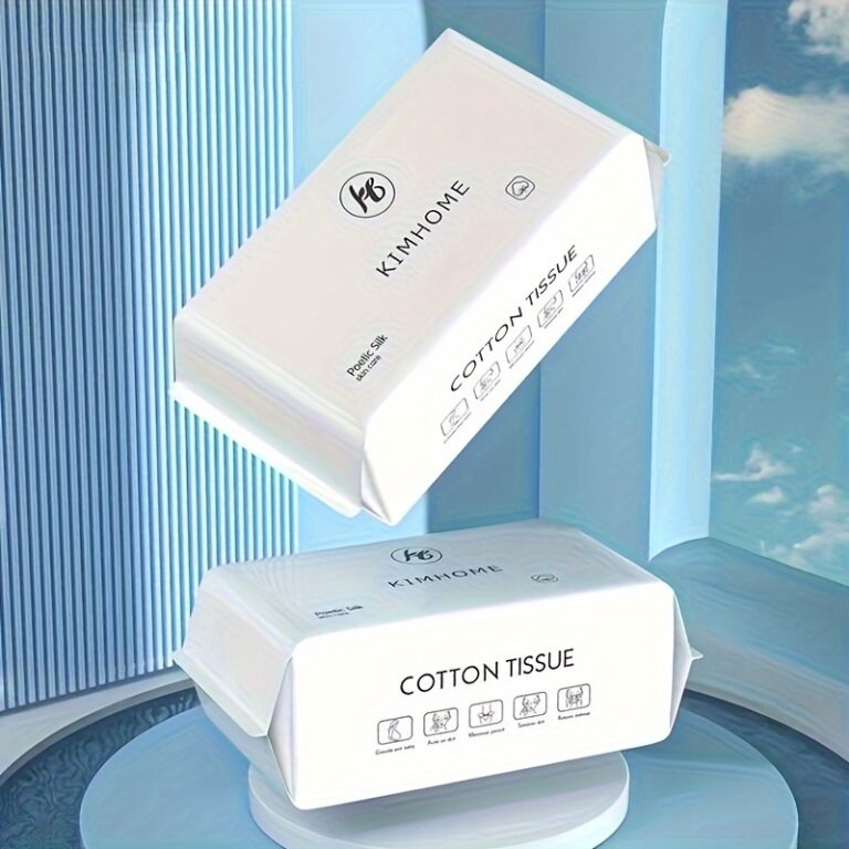 100 Pure Cotton Disposable Facial Tissues For Makeup Removal Skin ...