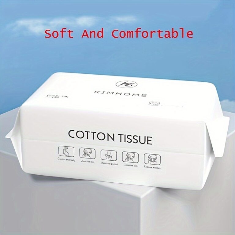 100 Pure Cotton Disposable Facial Tissues For Makeup Removal Skin ...