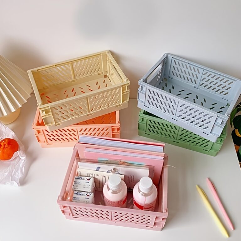 1pc Multifunction Foldable Desk Organizer Box For Stationery Toys ...