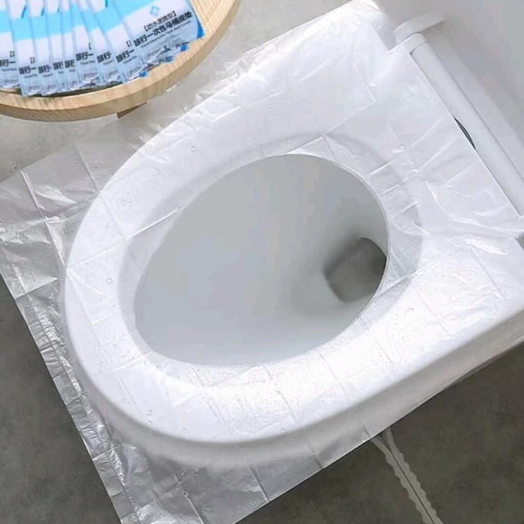 30pcs Disposable Waterproof Portable Toilet Seat Cover For Patient ...