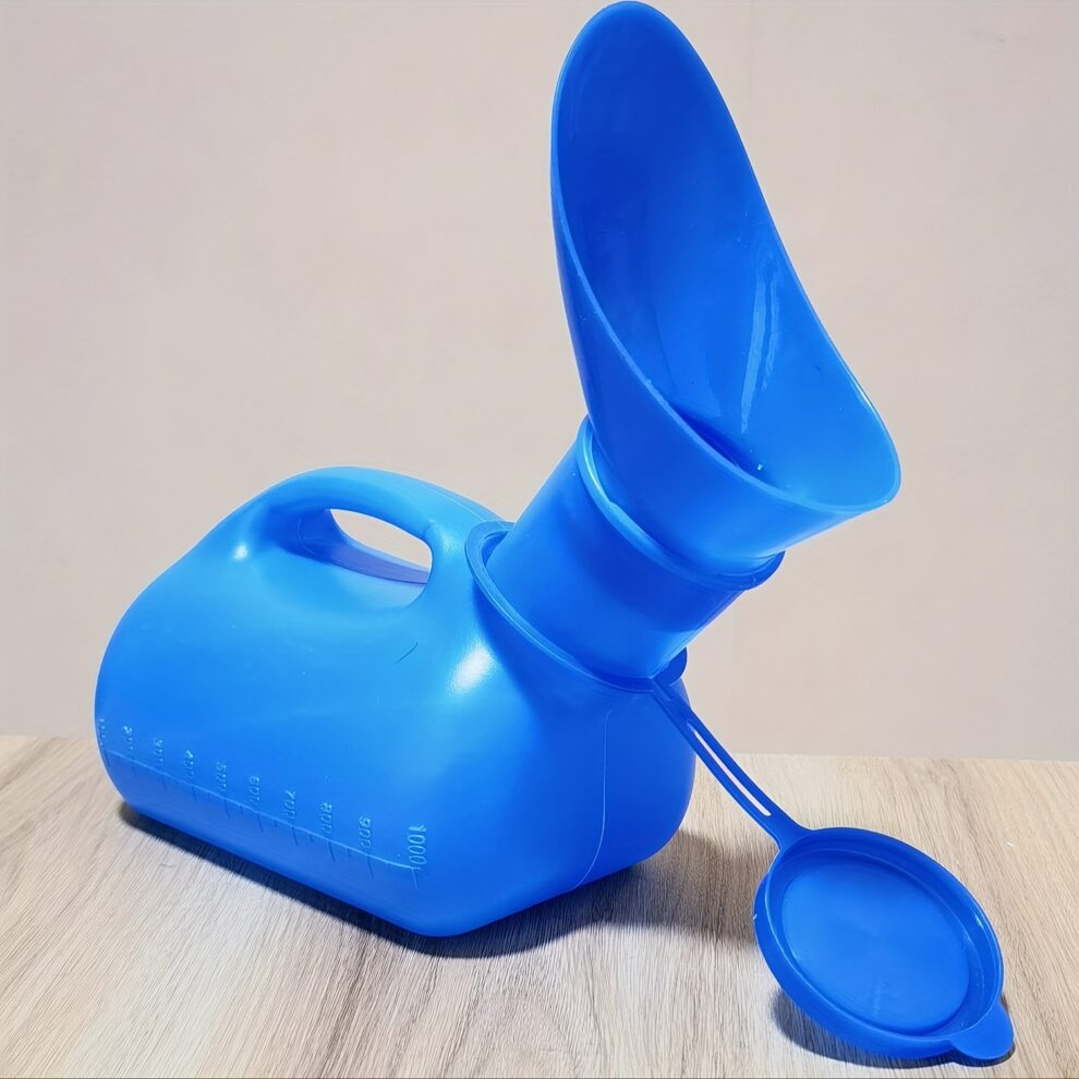 Portable Unisex Travel Urinal Bottle With Lid For Cars Climbing Elderly ...