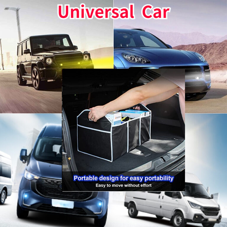 Universal Car Trunk Organizer For Maximum Vehicle Storage Solution ...