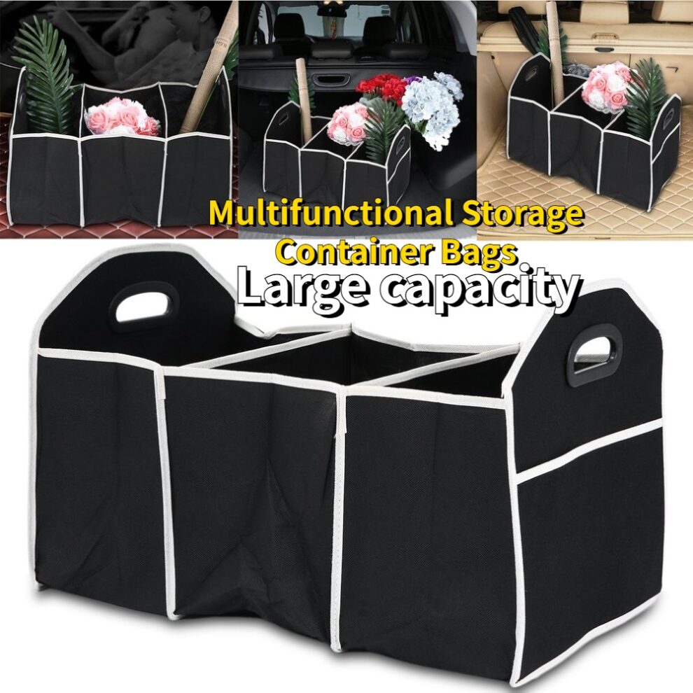 Universal Car Trunk Organizer For Maximum Vehicle Storage Solution ...