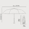 Lightweight Portable Travel Umbrella Mini Sun Rain Parasol With Case ...