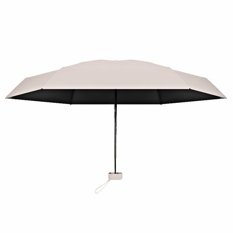 Lightweight Portable Travel Umbrella Mini Sun Rain Parasol With Case ...