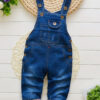Adjustable Baby Denim Overalls With Cute Print For Little Boys - Free ...