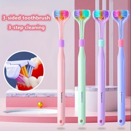 Adult Soft Bristle Travel Toothbrush For Complete Teeth And Gumcare ...