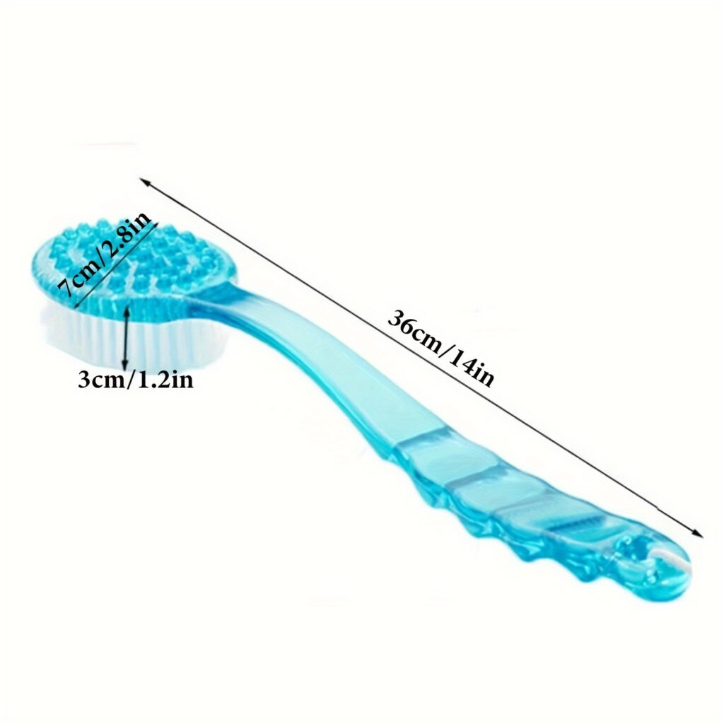 14inch Long Handle Bath Body Brush For Skin Exfoliation Shower ...