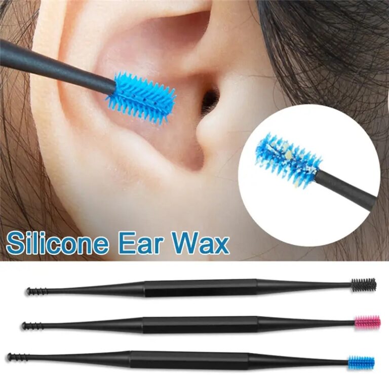 Safety Doubleheaded Rotating Spiral Earpick Tool For Ear Cleaning 1pc ...