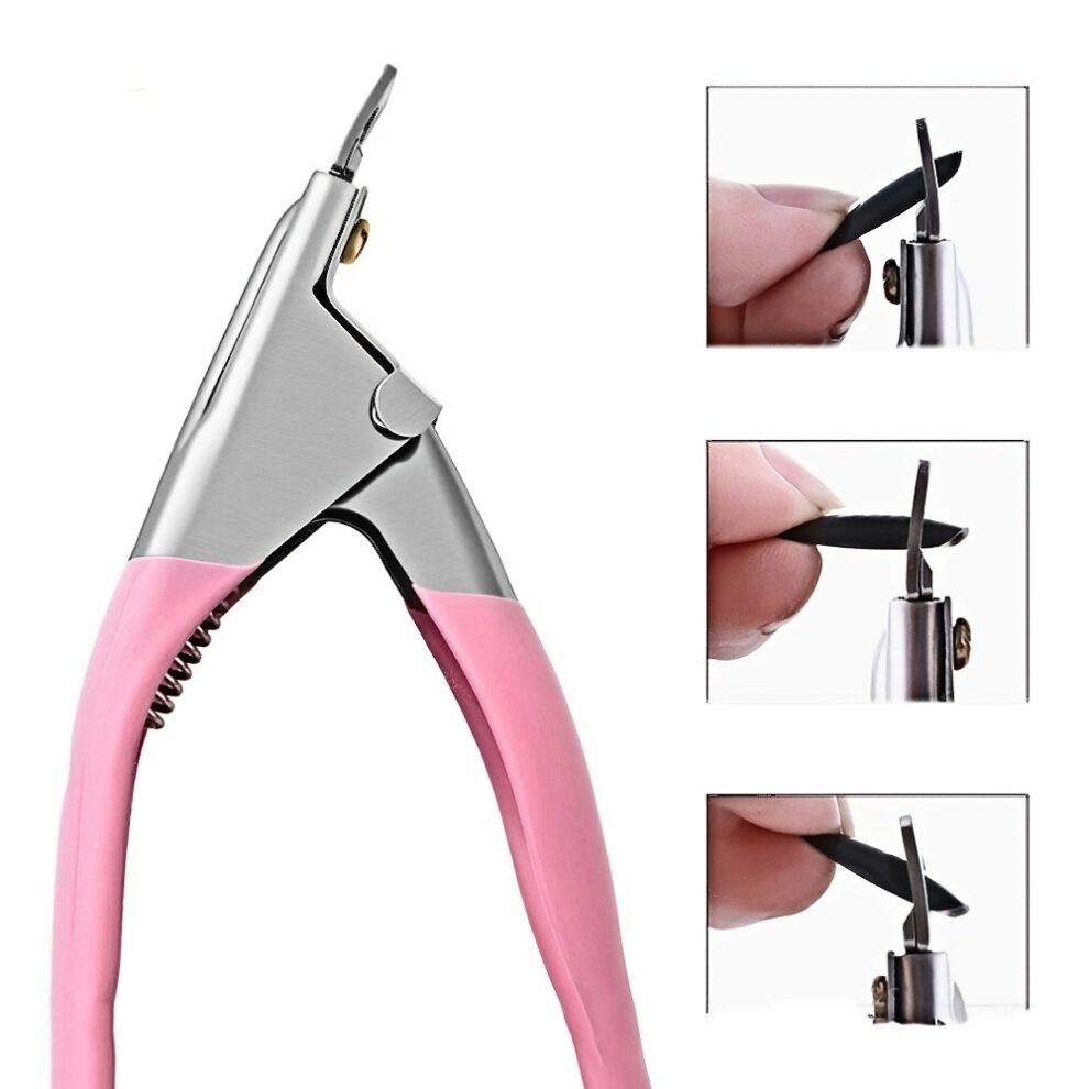 Straight Edge Acrylic Nail Clipper Guillotine Manicure Cutter - Free ...
