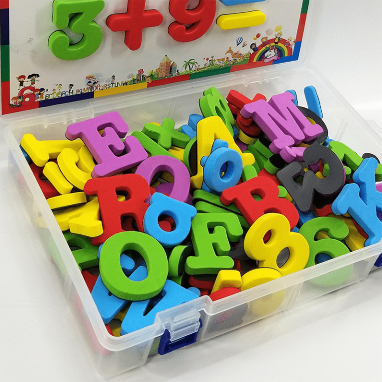 Alphabet Magnetic Learning Toys For Kids Educational Abc Stickers ...