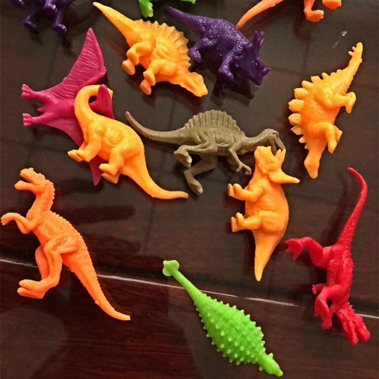 Dinosaur Action Figures Set 20 Mini Simulation Toy Models For Kids ...