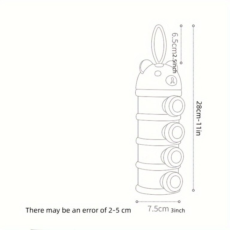 Portable Baby Formula Milk Storage Box Infant Food Container Gift ...