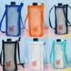 Portable Mesh Water Bottle Holder Bag With Adjustable Strap Cup Storage ...