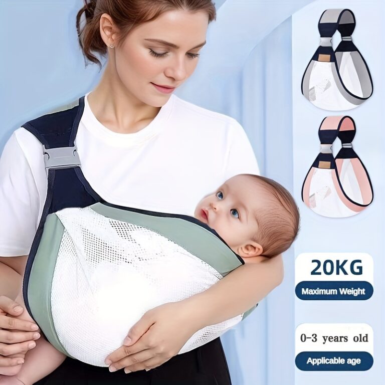 Adjustable 3d Mesh Baby Sling Carrier Perfect Holiday Gift - Free ...