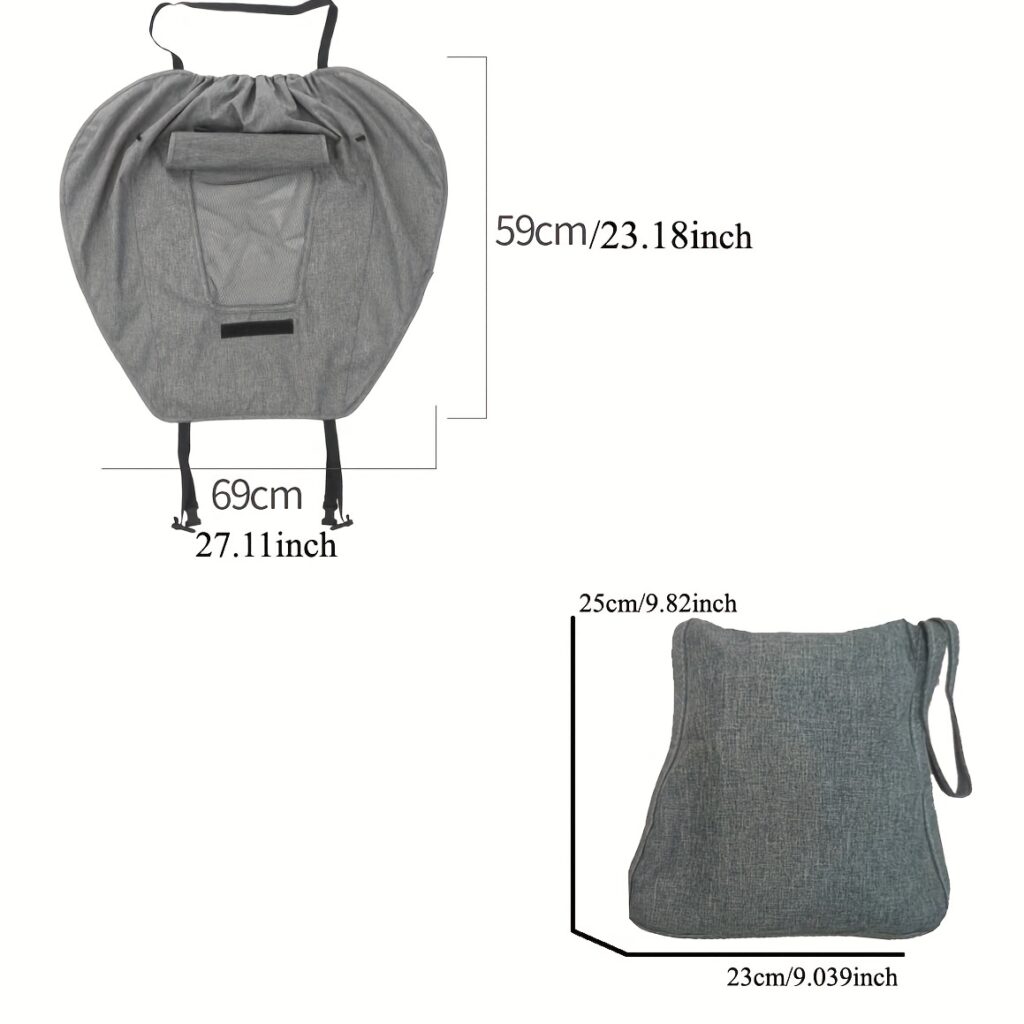 Uv Protection Waterproof Sunshade Canopy For High View Double Strollers ...