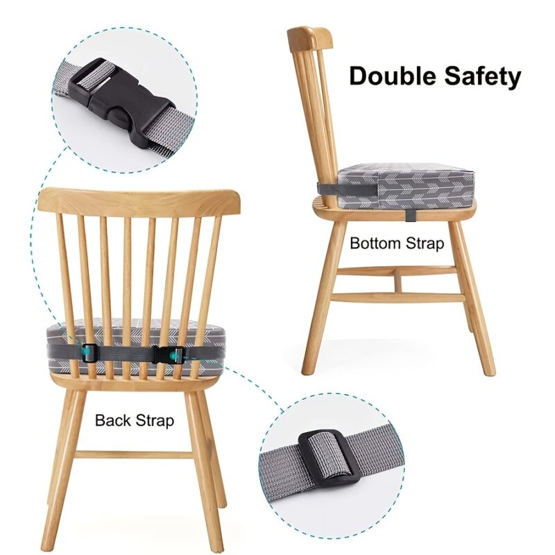 Portable Adjustable Infant Toddler High Chair Booster Washable Cushion ...