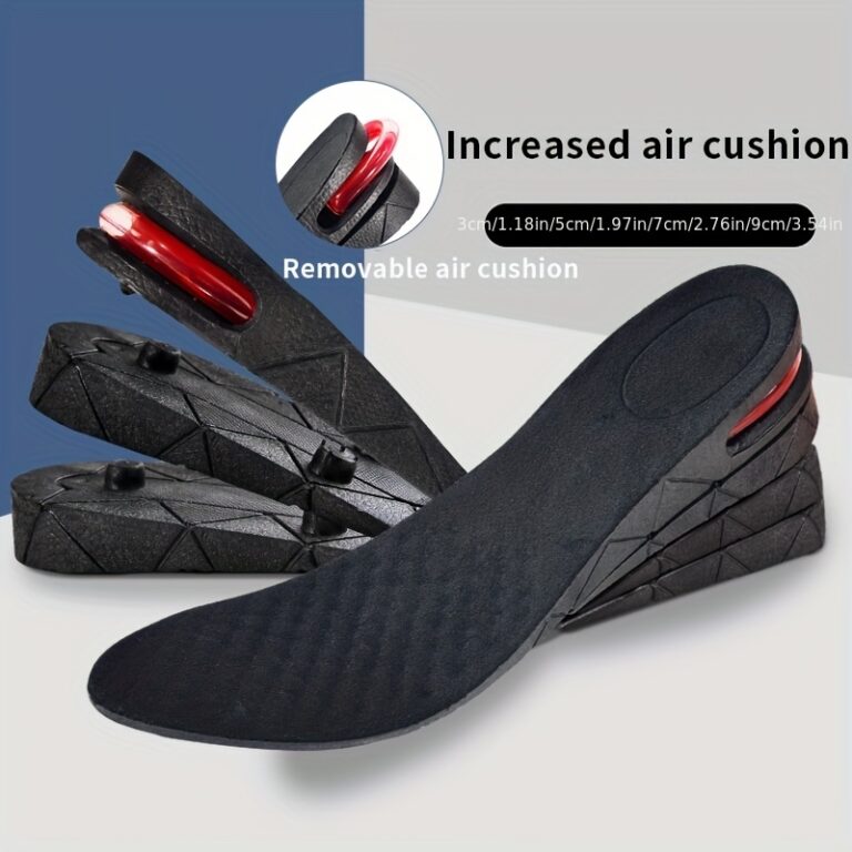 Adjustable Invisible Height Increase Insole Cushion Womens Comfortable ...