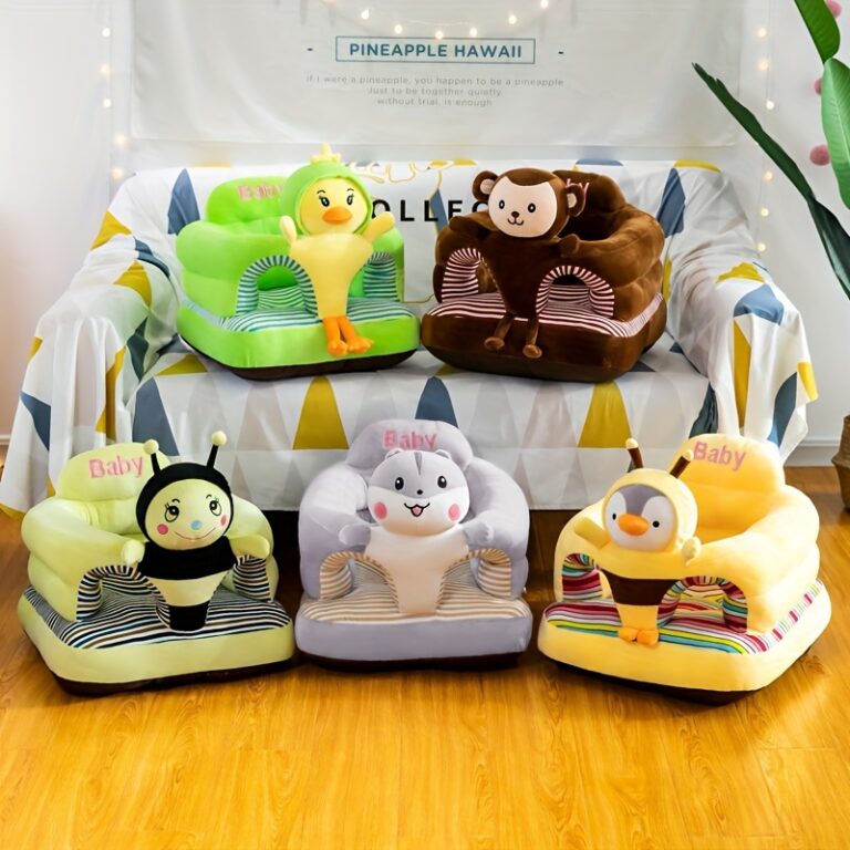 Comfortable Cartoon Plush Baby Toddler Learning Seat Ideal Holiday Gift ...