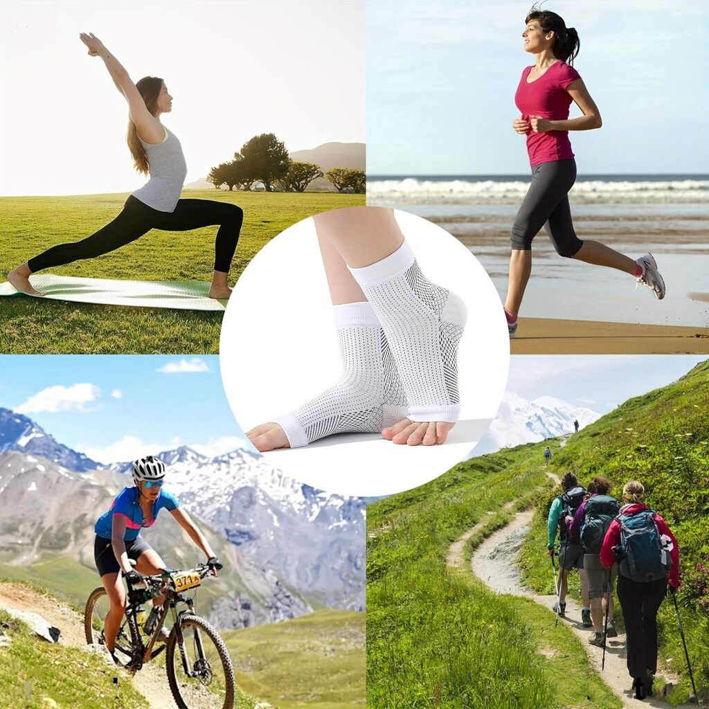 Neuropathy Ankle Brace Tendonitis Relief Compression Sleeve For ...