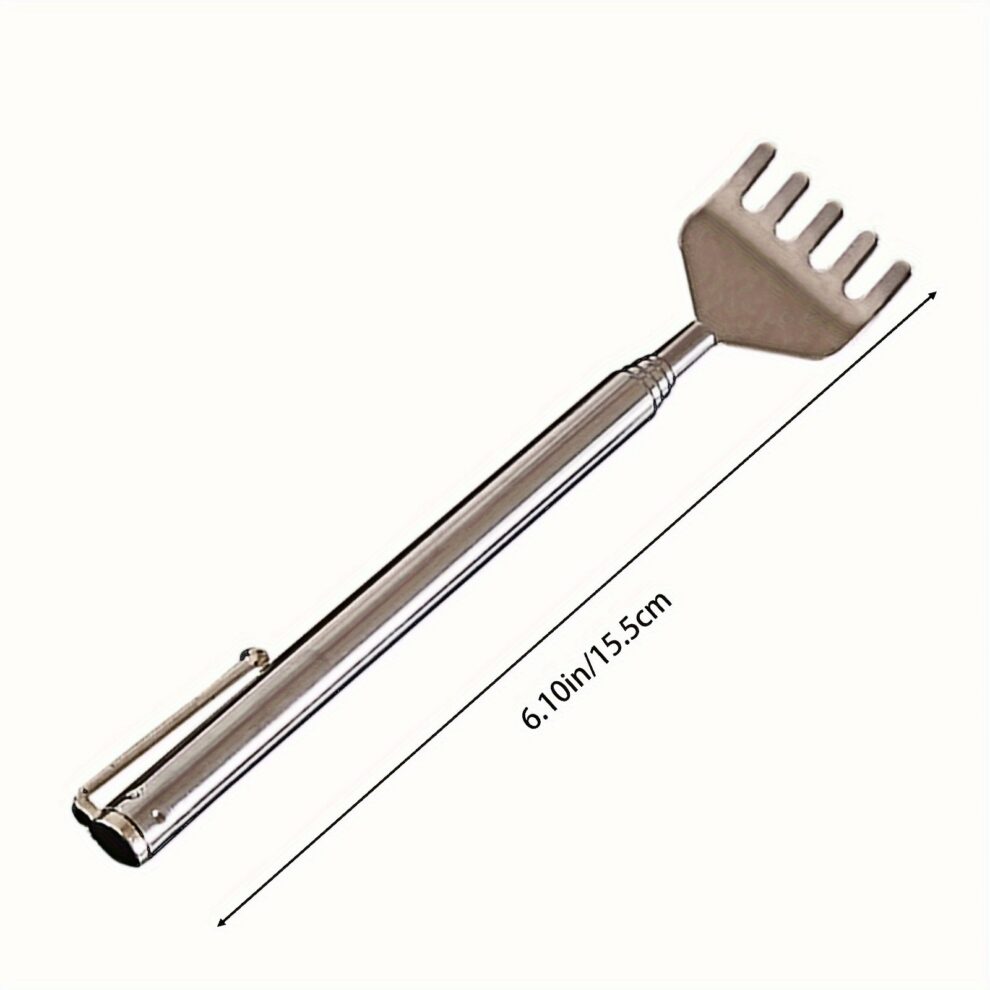Adjustable Stainless Steel Telescopic Back Scratcher Portable ...