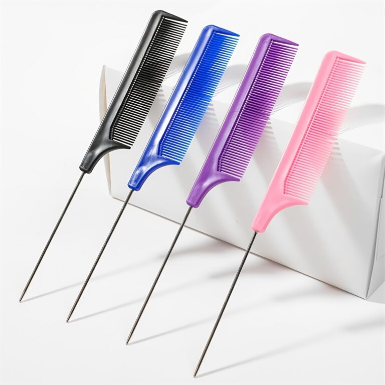 Antistatic Professional Pointed Tail Hair Comb Dye Brush Set - Free ...