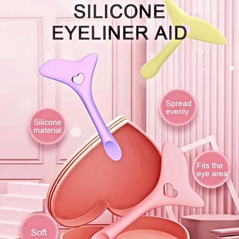 Precision Silicone Eyeliner Stencil Reusable Makeup Tool For Perfect ...