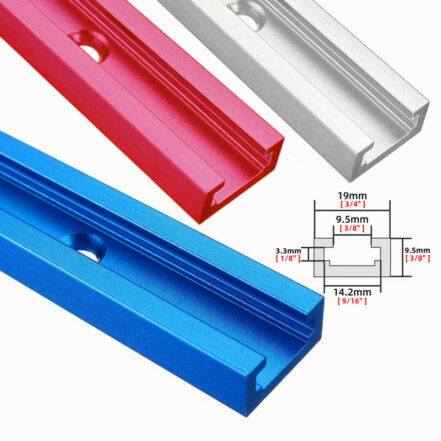 Heavyduty Aluminium Tslot Miter Track For Woodworking Diy Projects ...