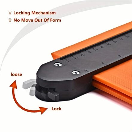 Dualsize Contour Gauge With Lock Precision Tool For Woodworking ...