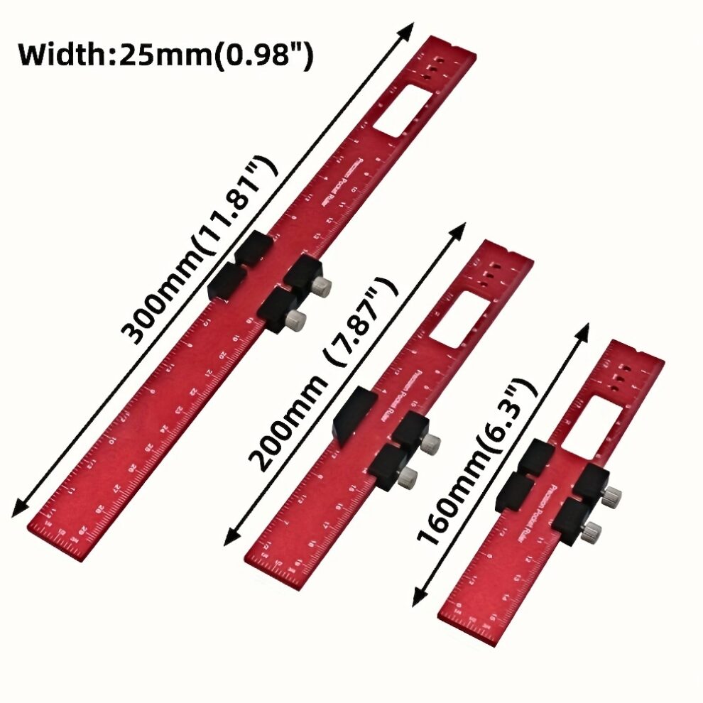 Ergonomic Precision Woodworking Truler Aluminum Square With Slide Stops ...