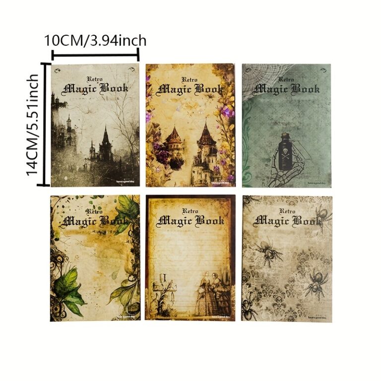 Vintage Magic Dark Scrapbook Paper 60 Sheets Diy Journal Decor - Free ...