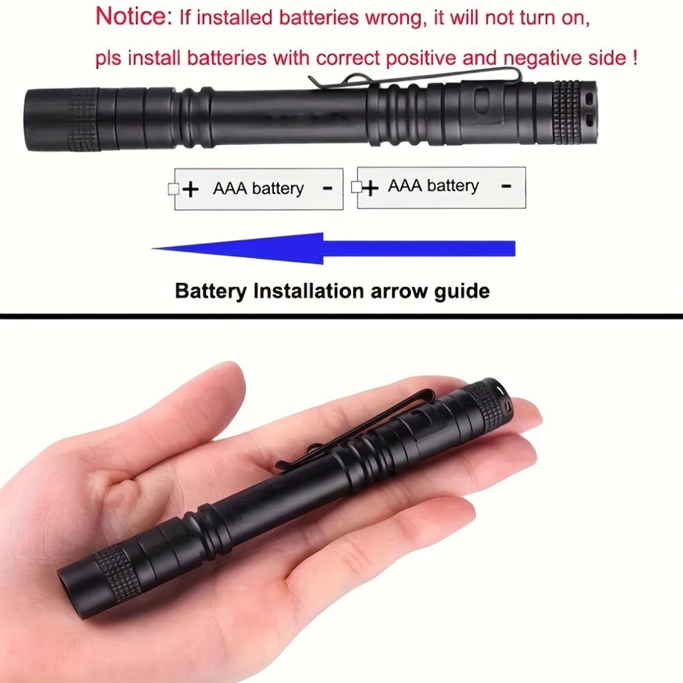 Portable Uv Black Light Flashlight Pet Stains Leak Detection Invisible ...