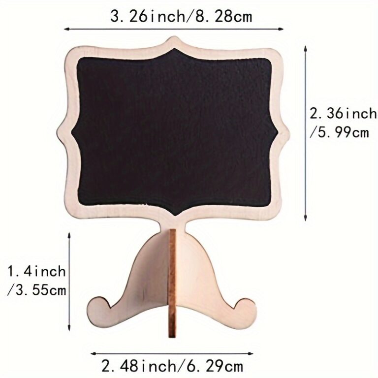 20pcs Mini Chalkboard Signs Elegant Reusable Table Labels For Events ...