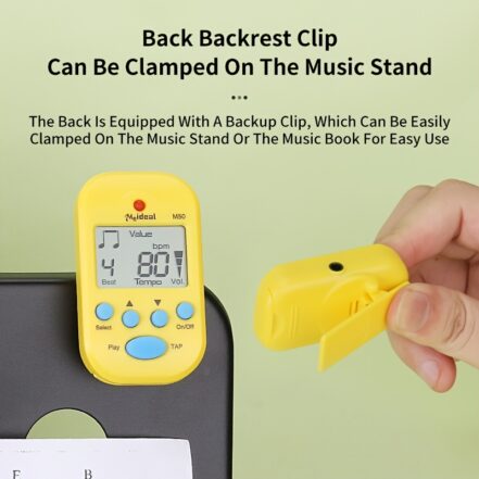 Portable Multifunctional Digital Metronome With Volume Control For ...