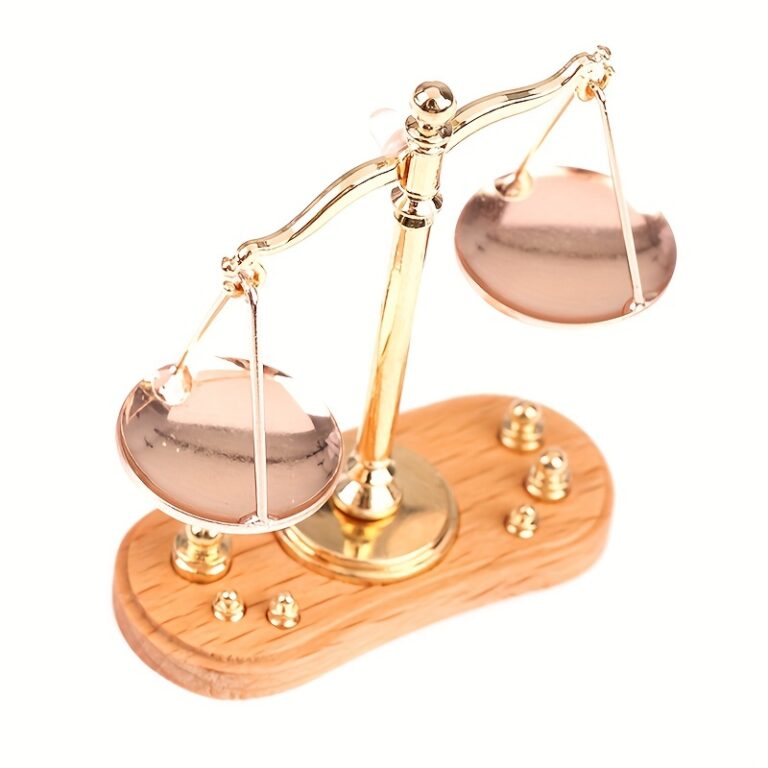 Authentic Miniature Balance Scale Toy Perfect Dollhouse Collectors ...